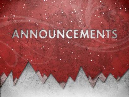 Christmas Snow Announcements | Evan Schneider Productions ...