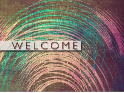 Welcome Fabric Loop | Evan Schneider Productions | WorshipHouse Media
