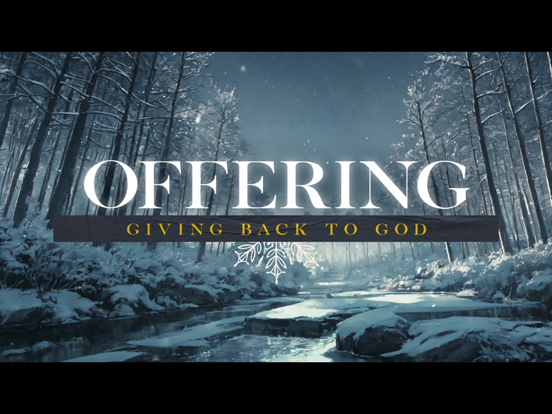 Winterscape Offering | Freebridge Media | WorshipHouse Media