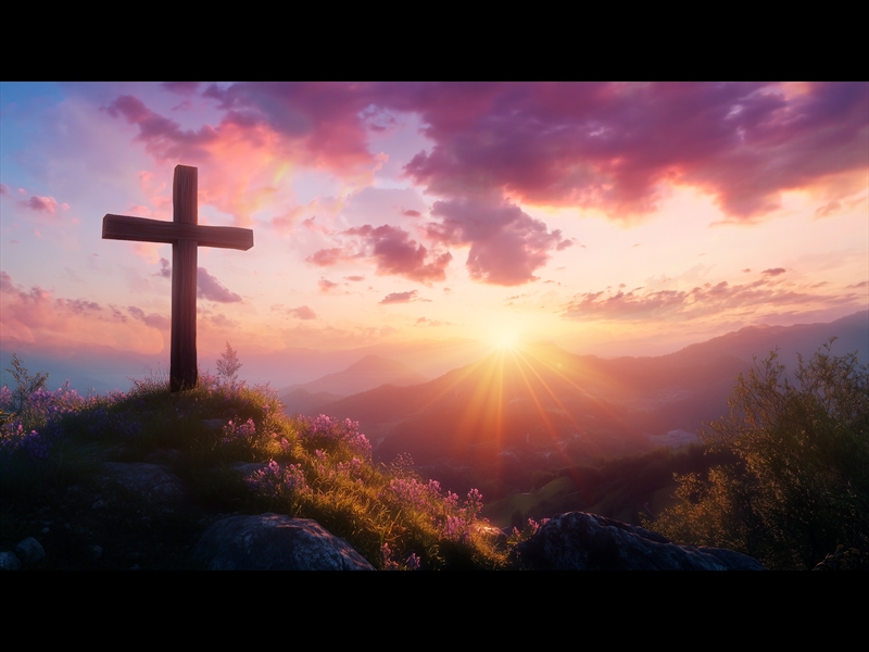 Look To The Cross Motion Loop | Floodgate Productions | WorshipHouse Media