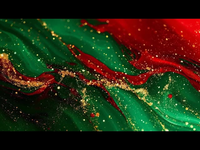 Painted Christmas Sparkle Motion Loop | Floodgate Productions ...