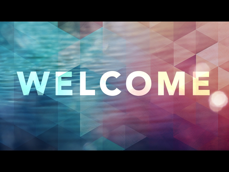Watercolor Welcome Loop | Floodgate Productions | WorshipHouse Media