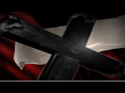 Crimson White Cross Loop | Flickering Mind Media | WorshipHouse Media