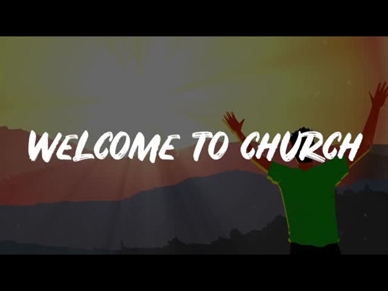 Welcome To Church Adoration Motion Background | Church Fuel ...