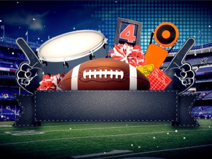 Big Game Banner Loop | Hyper Pixels Media | Playback Media Store