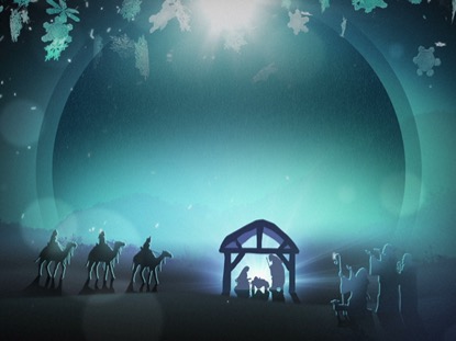 religious christmas powerpoint background