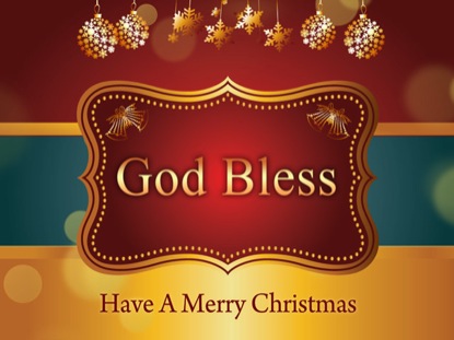Christmas Godbless Loop | Hyper Pixels Media | WorshipHouse Media