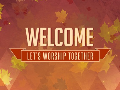 Thanksgiving Welcome Loop Vol3 | Hyper Pixels Media | WorshipHouse Media