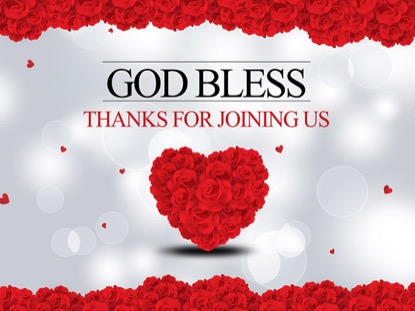 Valentines Day Godbless Loop | Hyper Pixels Media | WorshipHouse Media