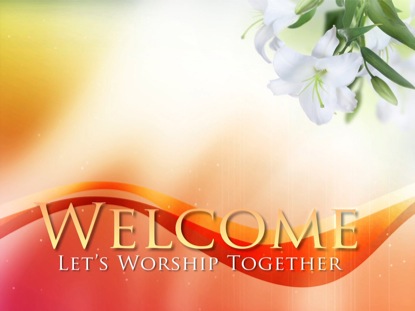 Easter Lilies Welcome | ImageVine | WorshipHouse Media