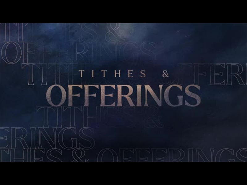 Above Every Name Tithes And Offerings Loop | Igniter Media ...