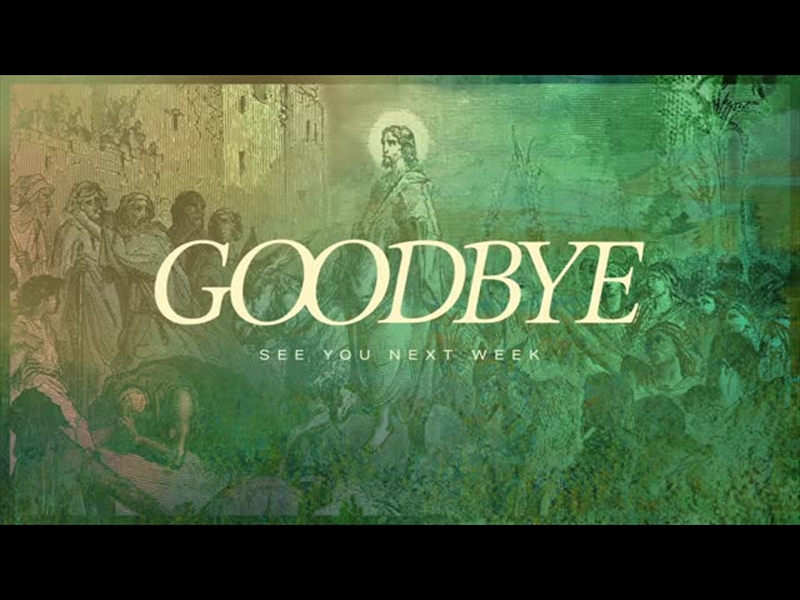 Easter Etching - Palm Sunday Goodbye | Igniter Media | WorshipHouse Media