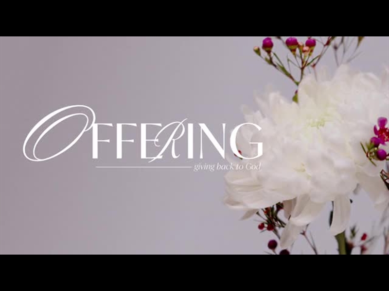Floral Details Offering | Igniter Media | WorshipHouse Media