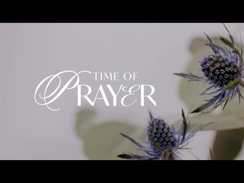 Floral Details Time Of Prayer | Igniter Media | WorshipHouse Media