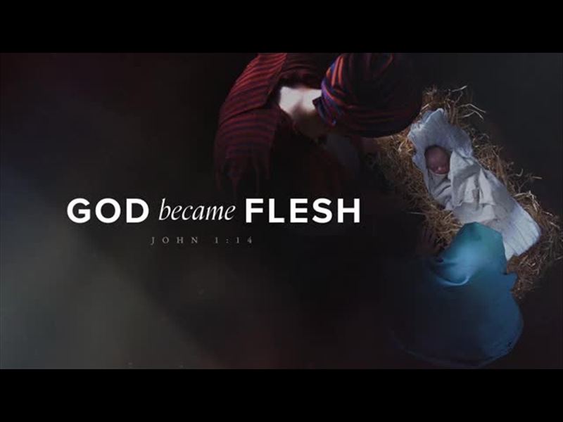 God Became Flesh Title Loop | Igniter Media | WorshipHouse Media