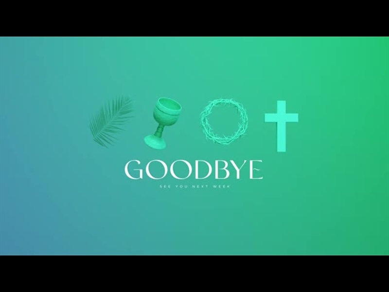 Holy Week Ink Goodbye | Igniter Media | WorshipHouse Media