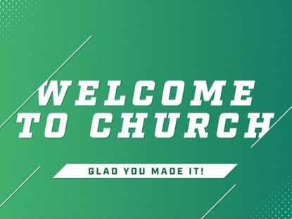 Sporty Colors Welcome To Church | Igniter Media | WorshipHouse Media