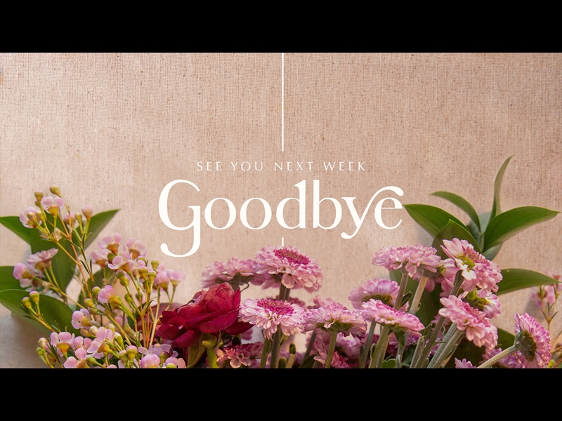 Spring Florals: Goodbye | Igniter Media | WorshipHouse Media