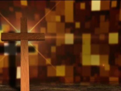 Cross Mosaic Looping Background | Sermon Gear | WorshipHouse Media