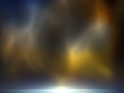 Yellow Abstract Ambient Light