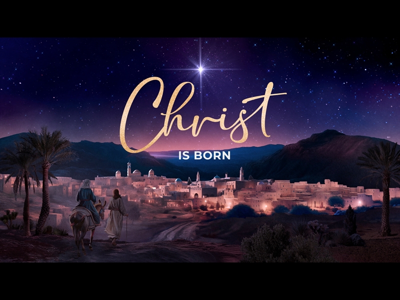 Christmas Journey Christ Is Born | Life Scribe Media | WorshipHouse Media