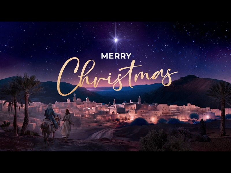 Christmas Journey Merry Christmas | Life Scribe Media | WorshipHouse Media