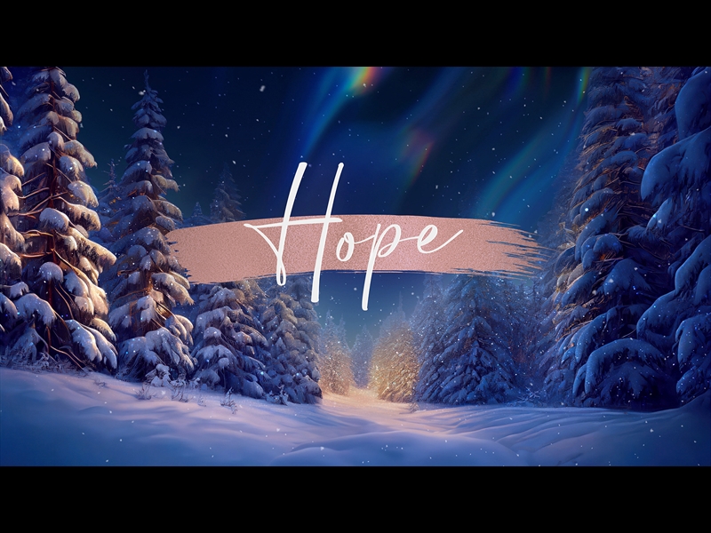 Christmas Snow Hope | Life Scribe Media | WorshipHouse Media
