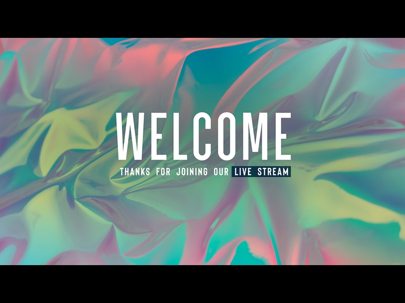 Chroma Wave Stream Welcome | Life Scribe Media | WorshipHouse Media