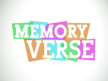 Memory Verse Week