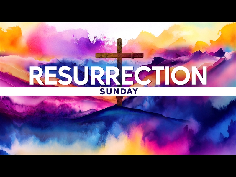 Easter Color Resurrection Sunday | Life Scribe Media | WorshipHouse Media