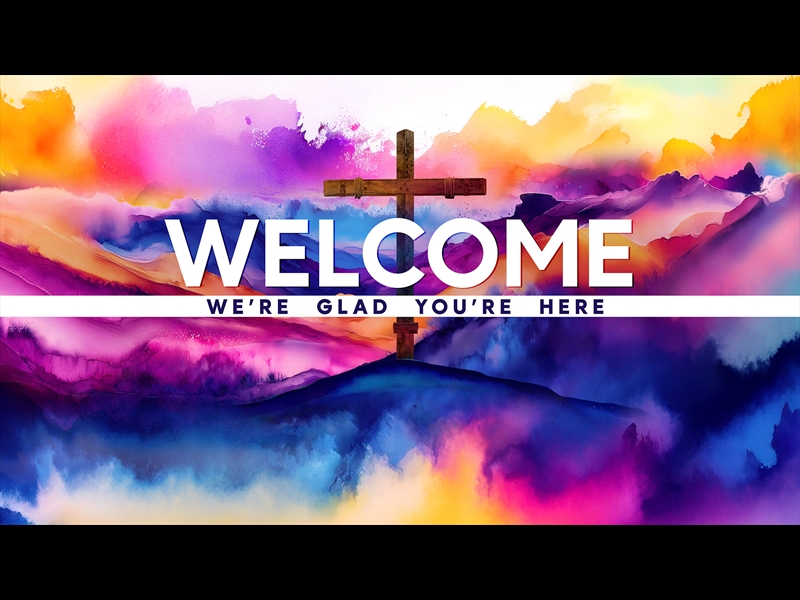 Easter Color Welcome | Life Scribe Media | WorshipHouse Media