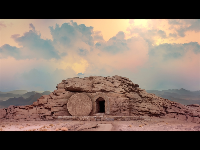 Easter Story Tomb Open | Life Scribe Media | WorshipHouse Media