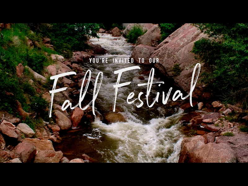 El Dorado Fall Festival Motion | Life Scribe Media | WorshipHouse Media