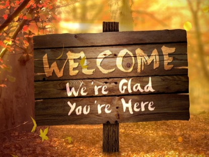 Fall Forest Welcome | Life Scribe Media | WorshipHouse Media