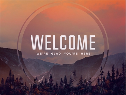 Welcome Powerpoint Backgrounds Religious