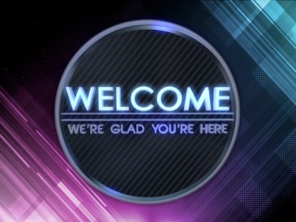 Pixel Block Welcome Animated | Life Scribe Media | WorshipHouse Media