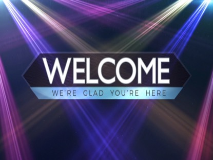 Stage Lights Welcome | Life Scribe Media | WorshipHouse Media