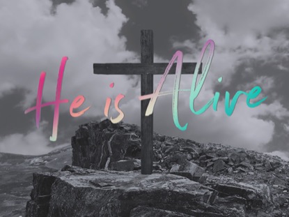 The Cross He Is Alive | Life Scribe Media | WorshipHouse Media