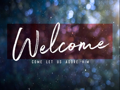 Winter Snow Christmas Welcome | Life Scribe Media | WorshipHouse Media
