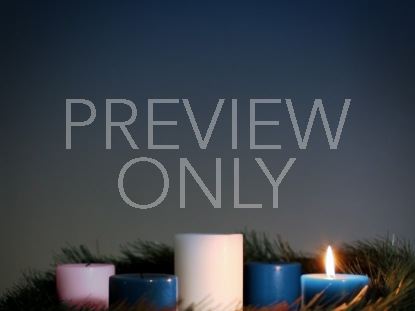 Advent Wreath Blue Collection | Motion Worship | WorshipHouse Media