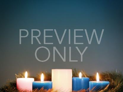 Advent Wreath Blue Week 4 | Motion Worship | WorshipHouse Media