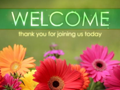 Bright Flowers Welcome Loop | Motion Worship | WorshipHouse Media