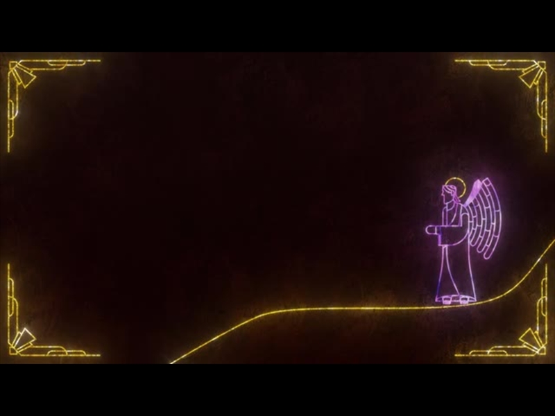 Christmas Frames Angel | Motion Worship | WorshipHouse Media