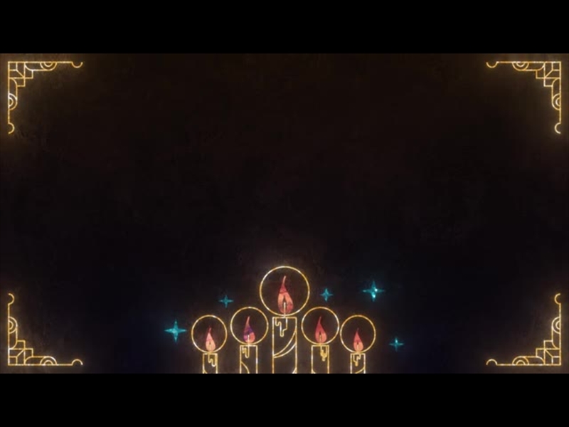 Christmas Frames Candles | Motion Worship | WorshipHouse Media