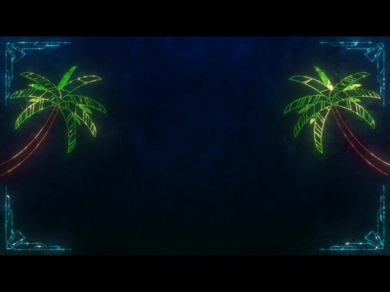 Christmas Frames Palm Trees | Motion Worship | WorshipHouse Media