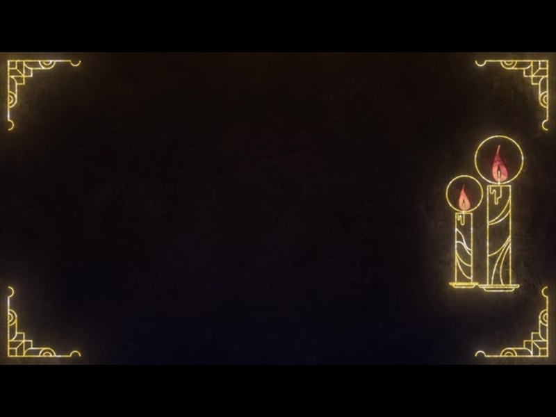 Christmas Frames Side Candles | Motion Worship | WorshipHouse Media