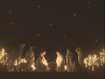 Christmas Gold Nativity | Motion Worship | WorshipHouse Media