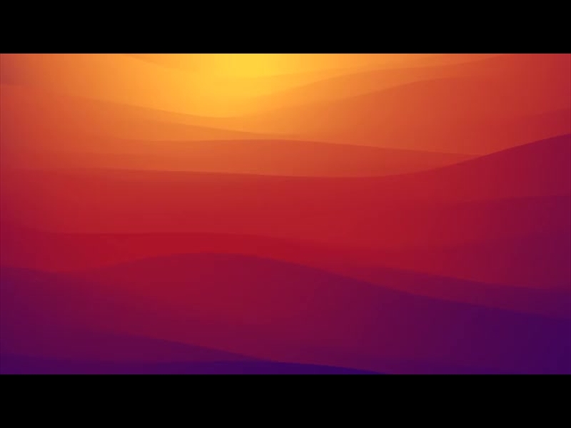 Color Flow Desert Sunset | Motion Worship | WorshipHouse Media