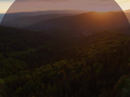 Epic Spring Aerial Dark Slow Sunset | Motion Worship | WorshipHouse Media