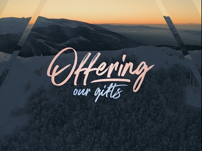 Epic Winter Aerial Offering | Motion Worship | WorshipHouse Media